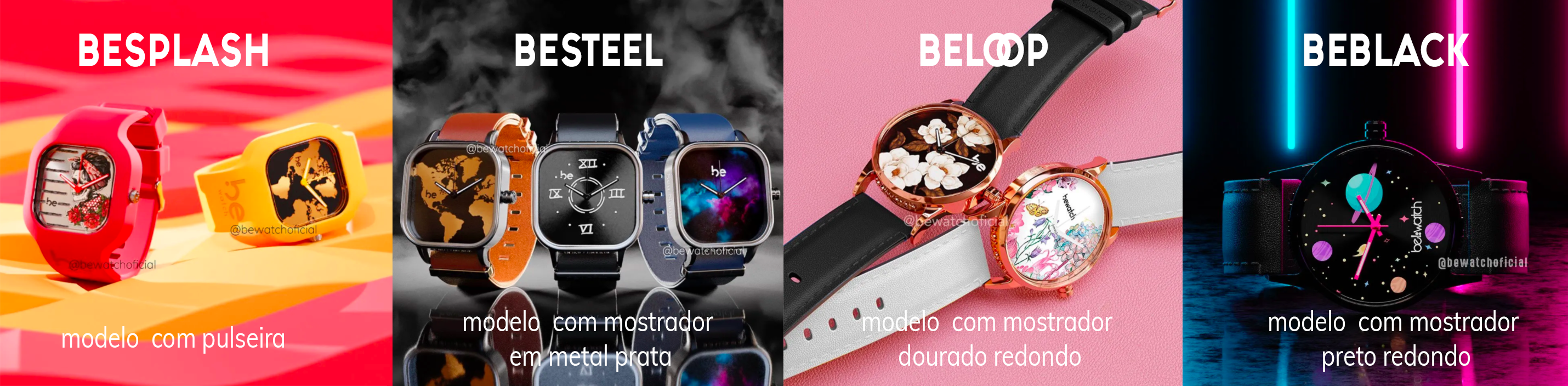 Obs.: A gravação de nome podem ser feitas em todos os modelos exceto o ...